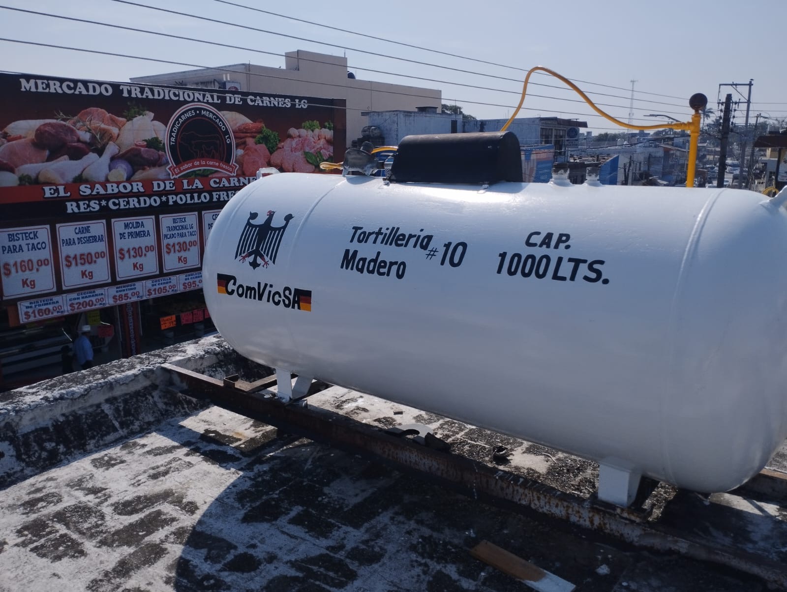 PC VERIFICARÁ QUE LOS TANQUES DE GAS DE LOS MERCADOS ESTÉN EN BUENAS ...